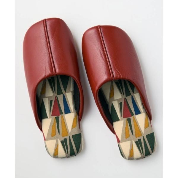 ZOZO問い合わせ番号:106289349ショップ:Belle Maison，ベルメゾンブランド:Belle Maison，ベルメゾン商品名:中敷きデザインの洗える合皮スリッパカテゴリ:インテリア>ルームシューズ/スリッパブランド品番...