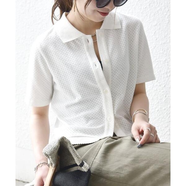 ZOZO問い合わせ番号:106289410ショップ:SHIPS for women，シップス フォー ウィメンブランド:SHIPS any，シップス エニィ，SHIPS，シップス商品名:SHIPS any:〈洗濯機可能〉透かし レース 半袖...