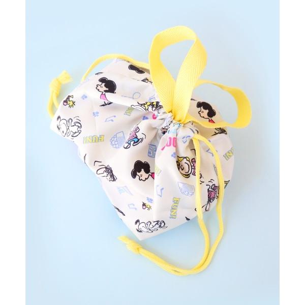 ZOZO問い合わせ番号:106289781ショップ:SiNCERE，シンシアブランド:PEANUTS，ピーナッツ，SiNCERE，シンシア商品名:〈PEANUTS/ピーナッツ〉スヌーピー Fun Fun Friends! ランチ巾着 KB7...