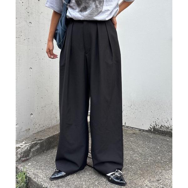 『タイムセール実施中』ZOZO問い合わせ番号:106290037ショップ:CIAOPANIC TYPY，チャオパニックティピーブランド:CIAOPANIC TYPY，チャオパニックティピー商品名:【UNISEX】タックボリュームワイドスラッ...