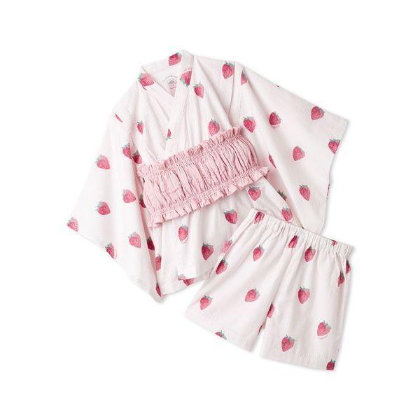 ZOZO問い合わせ番号:106290390ショップ:gelato pique，ジェラート　ピケブランド:gelato pique，ジェラートピケ商品名:【KIDS】帯付き甚平カテゴリ:水着/着物・浴衣>着物ブランド品番:PKFT262...