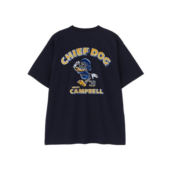 ZOZO問い合わせ番号:106291231ショップ:AVIREX，アヴィレックスブランド:AVIREX，アヴィレックス商品名:CHIEF DOG FLOCK PRINT T-SHIRT / チーフドッグ フロックプリント Tシャツ / AV...