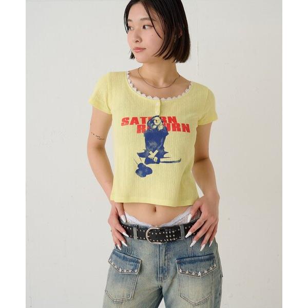 ZOZO問い合わせ番号:106291253ショップ:WHO'S WHO gallery，フーズフーギャラリーブランド:WHO'S WHO gallery，フーズフーギャラリー商品名:シャーロットパターンメッシュS/Sトップスカテゴリ:トップ...