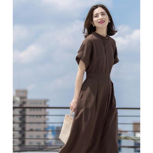 ZOZO問い合わせ番号:106291254ショップ:OPAQUE.CLIP，オペークドットクリップブランド:OPAQUE.CLIP，オペークドットクリップ商品名:【接触冷感/吸水速乾】リネンライク シャツワンピース《洗濯機OK》カテゴリ:ワ...