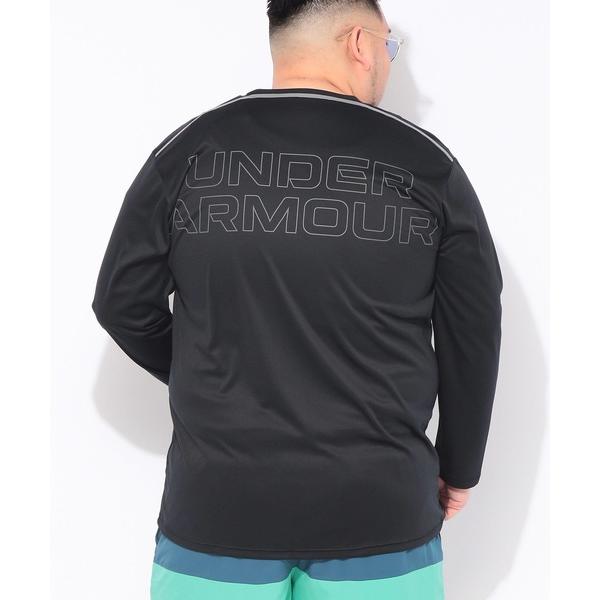 ZOZO問い合わせ番号:106291439ショップ:SAKAZEN，サカゼンブランド:UNDER ARMOUR，アンダーアーマー商品名:ラッシュガード 長袖 メンズ 大きいサイズ LOOSE UPF50 クルーネック スイムウェア UNDE...