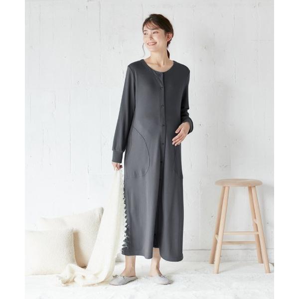 ZOZO問い合わせ番号:106291527ショップ:Belle Maison，ベルメゾンブランド:Belle Maison，ベルメゾン商品名:マタニティサイズの２ＷＡＹ長袖ワンピースパジャマカテゴリ:ママ＆ベビー>マタニティウェア/グ...