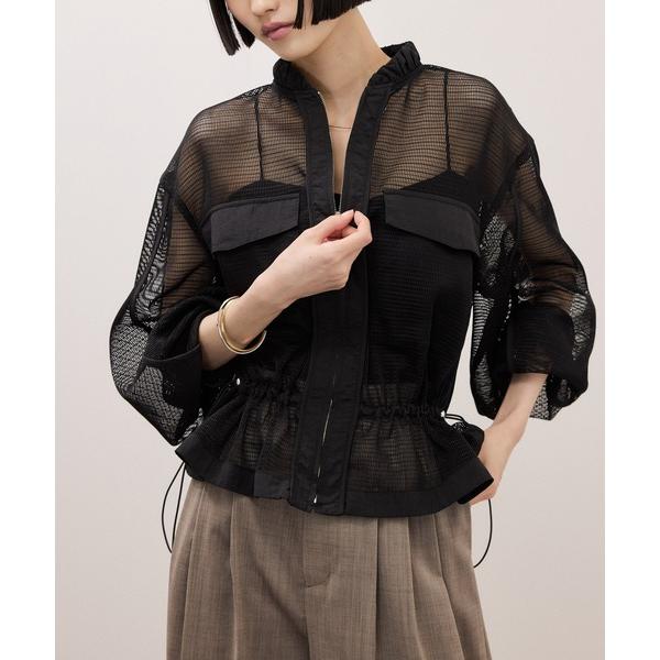 ZOZO問い合わせ番号:106291855ショップ:ADAM ET ROPE'，アダムエロペブランド:ADAM ET ROPE'，アダムエロペ商品名:ドロストメッシュシャツカテゴリ:トップス>シャツ/ブラウスブランド品番:2026-A...