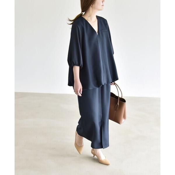 ZOZO問い合わせ番号:106292037ショップ:SHIPS for women，シップス フォー ウィメンブランド:quaranciel，カランシエル，SHIPS，シップス商品名:quaranciel:〈洗濯機可能〉Vネック 6分袖 ブ...