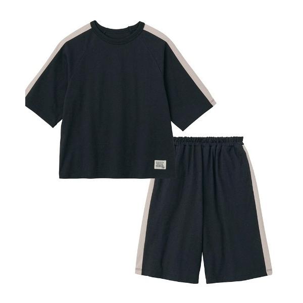 ZOZO問い合わせ番号:106292089ショップ:Belle Maison，ベルメゾンブランド:GITA，ジータ商品名:薄くて涼しいライン切替えセットアップカテゴリ:ジャケット/アウター>セットアップブランド品番:1277376素材...
