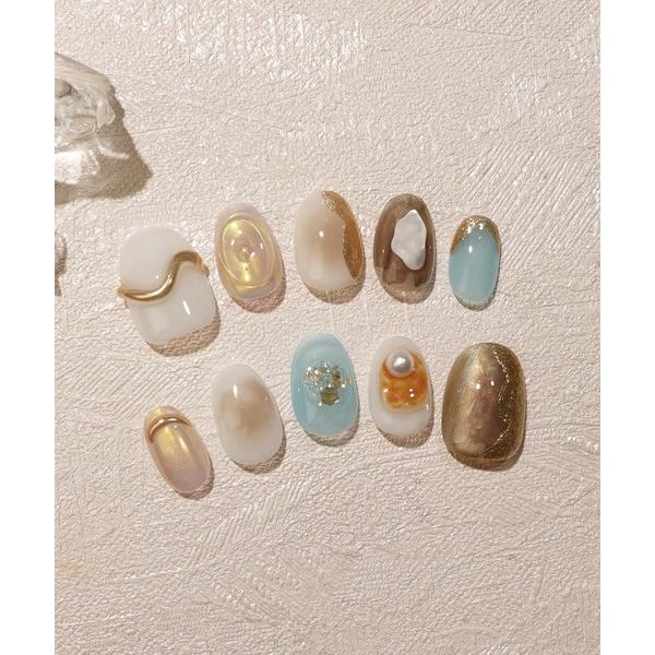 ※このアイテムは返品・交換対象外商品です。コスメ商品ZOZO問い合わせ番号:106292090ショップ:Anail，エーネイルブランド:Anail，エーネイル商品名:【ZOZO限定】3D水光ネイルピンクグラデーションシルバードミラーラインオ...