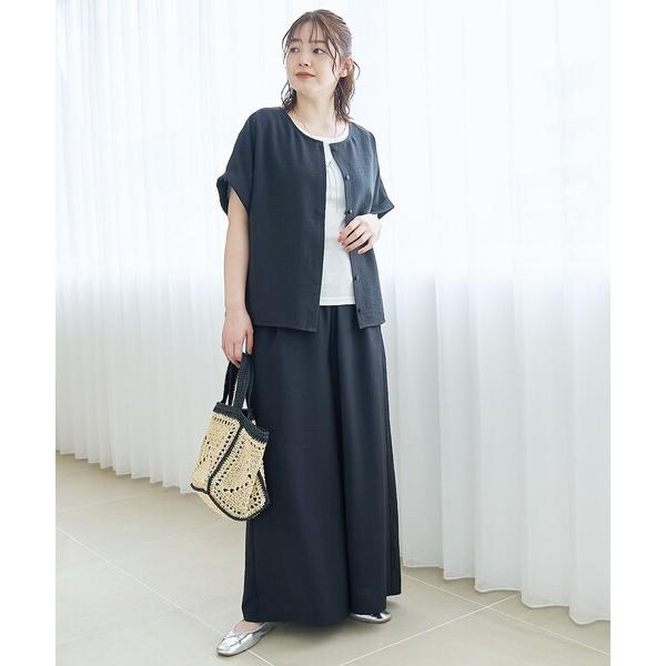 ZOZO問い合わせ番号:106292404ショップ:coen，コーエンブランド:coen，コーエン商品名:【接触冷感/UVカット/セットアイテム】リネンタッチTブラウスセットアップカテゴリ:ジャケット/アウター>セットアップブランド品...