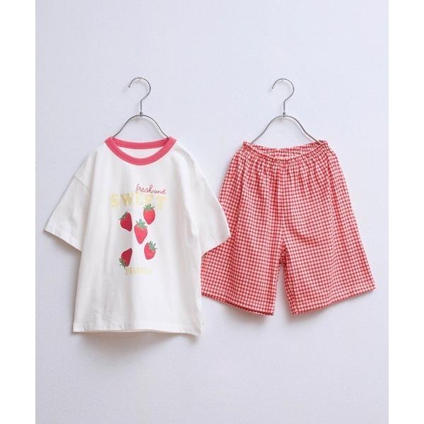 『タイムセール実施中』ZOZO問い合わせ番号:106292561ショップ:Belle Maison，ベルメゾンブランド:LYKKE，リッケ商品名:親子おそろいのおなかが出にくい半袖パジャマ（子供）カテゴリ:ルームウェア>ルームウェア/...