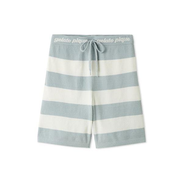 ZOZO問い合わせ番号:106328026ショップ:gelato pique，ジェラート　ピケブランド:gelato pique，ジェラートピケ商品名:【HOMME】エアリーモコロゴジャガードハーフパンツカテゴリ:ルームウェア>ルーム...
