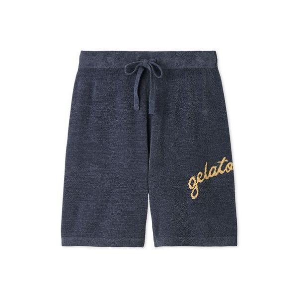ZOZO問い合わせ番号:106328036ショップ:gelato pique，ジェラート　ピケブランド:gelato pique，ジェラートピケ商品名:【HOMME】ロゴジャガードハーフパンツカテゴリ:ルームウェア>ルームウェア/パジ...