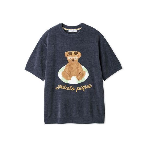 ZOZO問い合わせ番号:106328039ショップ:gelato pique，ジェラート　ピケブランド:gelato pique，ジェラートピケ商品名:【HOMME】 サマーベアジャガードプルオーバーカテゴリ:ルームウェア>ルームウェ...
