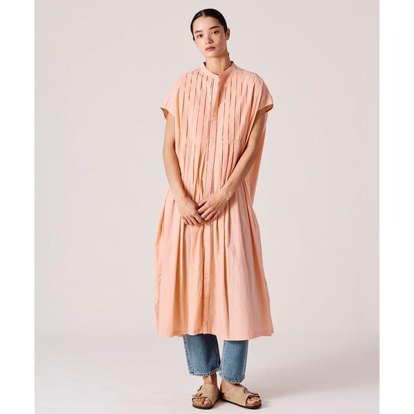 ZOZO問い合わせ番号:106328154ショップ:Bshop，ビショップブランド:Bshop，ビショップ商品名:INDIA INDUSTRY | コットンポプリン ピンタックシャツワンピース WOMENカテゴリ:ワンピース/ドレス>...