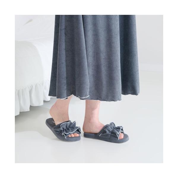 ZOZO問い合わせ番号:106328167ショップ:Francfranc，フランフランブランド:Francfranc，フランフラン商品名:キシリトール加工 パイルルームシューズ ダークグレー スリッパ 冷感 ひんやりカテゴリ:インテリア&g...