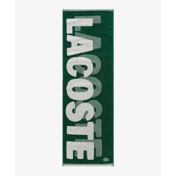 ZOZO問い合わせ番号:106328239ショップ:LACOSTE，ラコステブランド:LACOSTE，ラコステ商品名:オーバーサイズブランドネームロゴジャカードバスタオルカテゴリ:インテリア>タオルブランド品番:LN015J素材:綿1...
