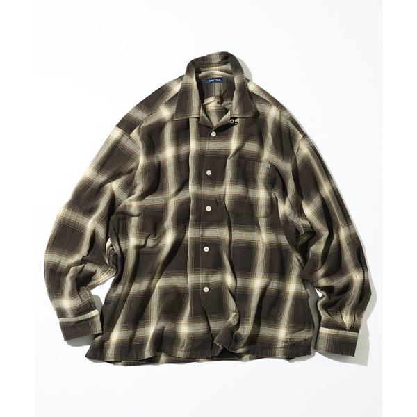 ZOZO問い合わせ番号:106328376ショップ:FREAK'S STORE，フリークスストアブランド:NAUTICA，ノーティカ，FREAK'S STORE，フリークスストア商品名:NAUTICA/ノーティカ ブリーチ オンブレ L/S...
