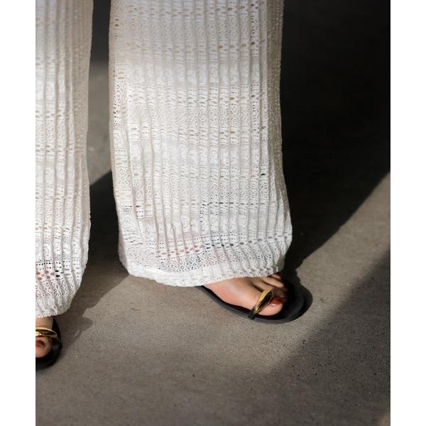 ZOZO問い合わせ番号:106329217ショップ:HUG.U，ハグユーブランド:HUG.U，ハグユー商品名:総レースリラクシーワイドパンツカテゴリ:パンツ>その他パンツブランド品番:jp746素材:表地: ポリエステル98%， ポリ...