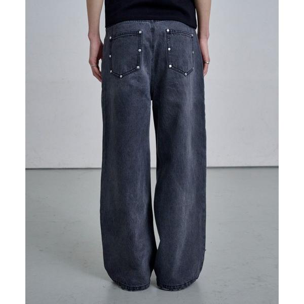 ZOZO問い合わせ番号:106329642ショップ:THE CLE，ザ クレブランド:THE CLE，ザクレ商品名:STUDS DENIMカテゴリ:パンツ>デニムパンツブランド品番:63101-0201/63101-0202/6310...