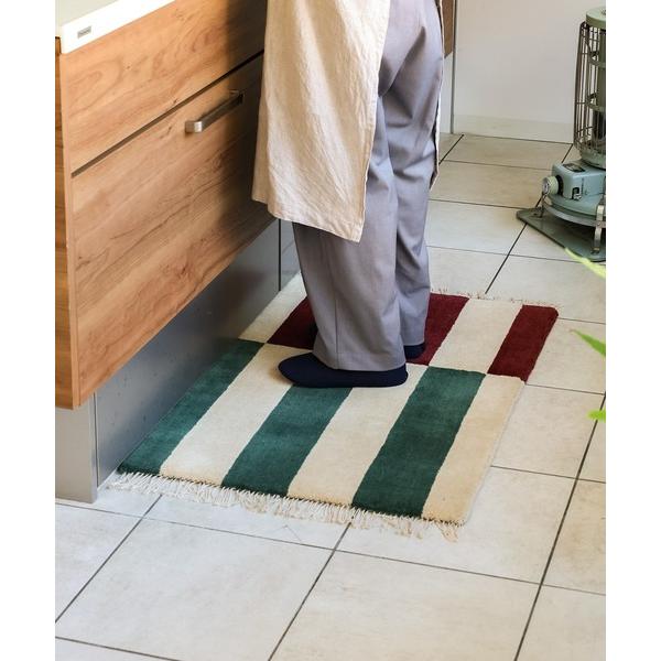 ZOZO問い合わせ番号:106330002ショップ:a.depeche，アデペシュブランド:a.depeche，アデペシュ商品名:【a.depeche/アデペシュ】優厚絨毯　ラグ　オリジナルギャッベ　pell wool rug prakrt...