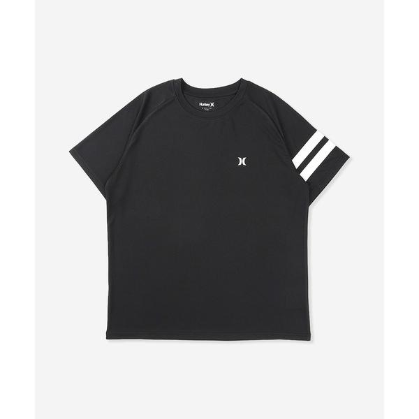 ZOZO問い合わせ番号:106330406ショップ:Hurley，ハーレーブランド:Hurley ，ハーレー商品名:【Hurley:ハーレー】ロゴラッシュガード　UPF50+×速乾×遮熱機能　　RASH ICON BLOCK PARTY S...