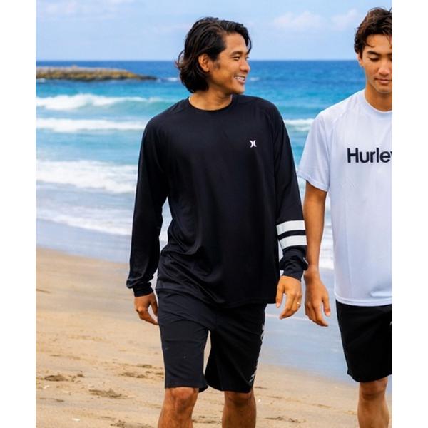 ZOZO問い合わせ番号:106330408ショップ:Hurley，ハーレーブランド:Hurley ，ハーレー商品名:【Hurley:ハーレー】ロゴラッシュガード　UPF50+×速乾×遮熱機能　RASH ICON BLOCK PARTY LS...