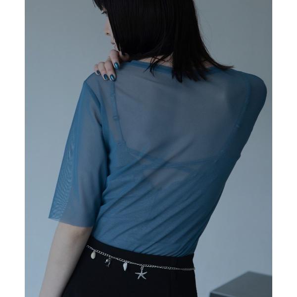 ZOZO問い合わせ番号:106330435ショップ:Avenue，アヴェニューブランド:VACANCY，ヴァカンシー商品名:ハーフスリーブクルーシアートップスカテゴリ:トップス>Tシャツ/カットソーブランド品番:336261-998-...