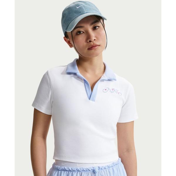 ZOZO問い合わせ番号:106330808ショップ:アルペンZOZOTOWN店，アルペンゾゾタウンテンブランド:NIKE，ナイキ商品名:ナイキ NIKE ナイキ   NSW クロップS/S トップカテゴリ:トップス>ポロシャツブランド...