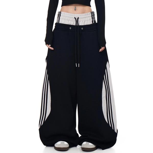 ZOZO問い合わせ番号:106331908ショップ:perky room，パーキールームブランド:mushwear，マッシュウェア，perky room，パーキールーム商品名:フェイクレイヤードスウェットパンツカテゴリ:パンツ>スウェ...