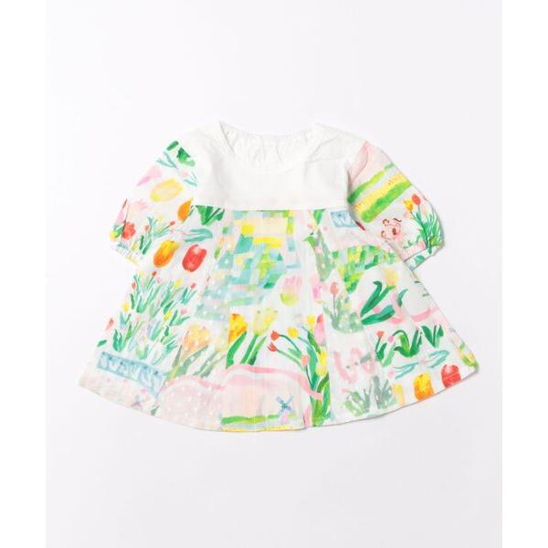 ZOZO問い合わせ番号:106332159ショップ:HAKKA，ハッカブランド:hakka kids，ハッカキッズ商品名:hakka　kids×yuko　maegawa　コードストライプはるのオーケストラプリントブラウスカテゴリ:トップス&...