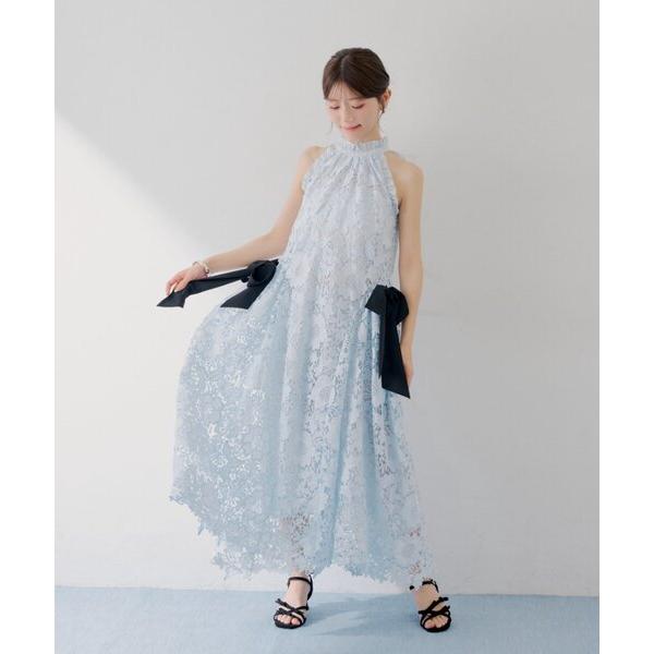 ZOZO問い合わせ番号:106332518ショップ:Chico，チコブランド:Chico，チコ商品名:【SALON by Chico】リボン取り外しレースティアードアメスリワンピースカテゴリ:ワンピース/ドレス>ワンピースブランド品番...