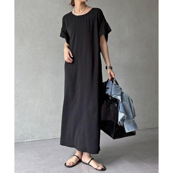 ZOZO問い合わせ番号:106332907ショップ:DouDou，ドゥドゥブランド:DouDou，ドゥドゥ商品名:【WEB限定】接触冷感バックツイストワンピースカテゴリ:ワンピース/ドレス>ワンピースブランド品番:DDZ1061309...