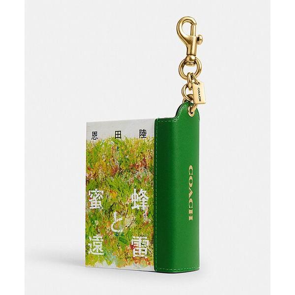 ZOZO問い合わせ番号:106368289ショップ:COACH，コーチブランド:COACH，コーチ商品名:恩田陸『蜜蜂と遠雷』ブック バッグ チャームカテゴリ:財布/小物>キーホルダーブランド品番:CFK47 B4L38素材:牛革、紙...