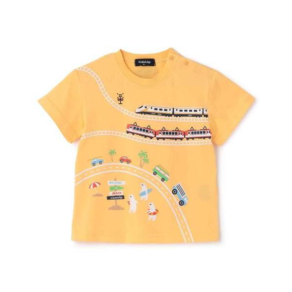 『セール実施中』ZOZO問い合わせ番号:106368310ショップ:NARUMIYA ONLINE，ナルミヤ オンラインブランド:kladskap，クレードスコープ商品名:【人気商品再入荷】【直営店で取り扱い無し】海に行こう!乗り物プリント...