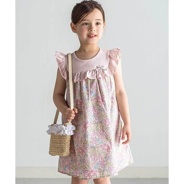 ZOZO問い合わせ番号:106368533ショップ:BEBE ONLINE STORE，ベベ オンラインストアブランド:Tartine et Chocolat，タルティーヌエショコラ商品名:【日本製】【お揃い】リバティ(SweetPeaLe...