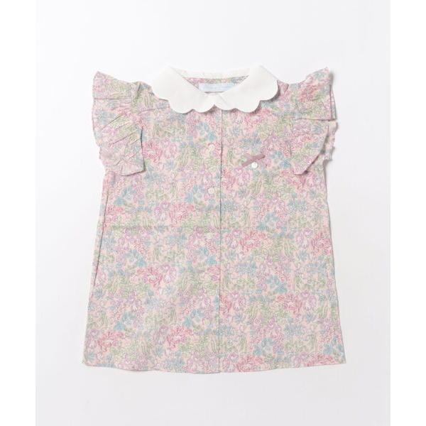 ZOZO問い合わせ番号:106368534ショップ:BEBE ONLINE STORE，ベベ オンラインストアブランド:Tartine et Chocolat，タルティーヌエショコラ商品名:【お揃い】リバティ(SweetPeaLeaf)プリ...