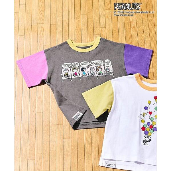 ZOZO問い合わせ番号:106368688ショップ:F.O.Online Store，エフオーオンラインストアブランド:PEANUTS，ピーナッツ，F.O.KIDS，エフオーキッズ商品名:PEANUTS　ステッチアートTシャツカテゴリ:トッ...