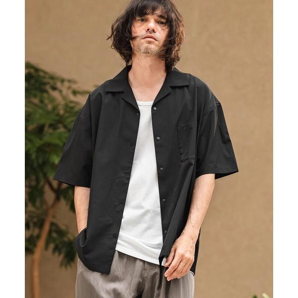 ZOZO問い合わせ番号:106369434ショップ:CAMBIO，カンビオブランド:CAMBIO，カンビオ商品名:mhs2633- エアリークオープンカラーSSシャツカテゴリ:トップス>シャツ/ブラウスブランド品番:M2615160C...