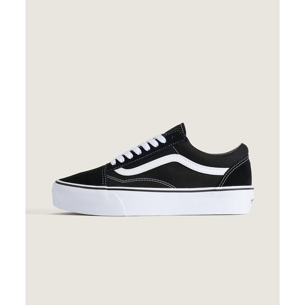『タイムセール実施中』ZOZO問い合わせ番号:106369632ショップ:VANS，ヴァンズブランド:VANS，バンズ商品名:オールドスクール プラットフォーム / UA OLD SKOOL PLATFOR Black/Whi VN0A3B...
