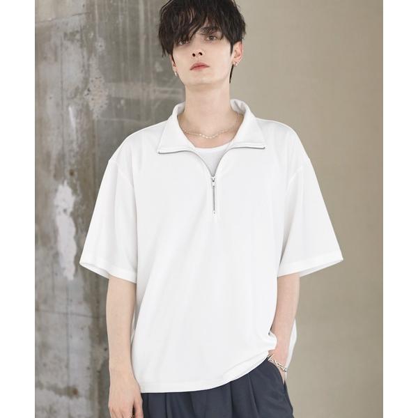 ZOZO問い合わせ番号:106369720ショップ:ASTRONOMY，アストロノミーブランド:ETELIO，エテリオ商品名:【26SS】梨地ハーフジップドローコードTシャツカテゴリ:トップス>Tシャツ/カットソーブランド品番:et2...