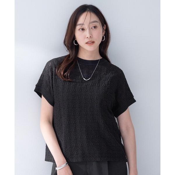 ZOZO問い合わせ番号:106369734ショップ:UNTITLED，アンタイトルブランド:UNTITLED，アンタイトル商品名:【洗える／シアー】ミニヨンレースプルオーバーカテゴリ:トップス>Tシャツ/カットソーブランド品番:153...