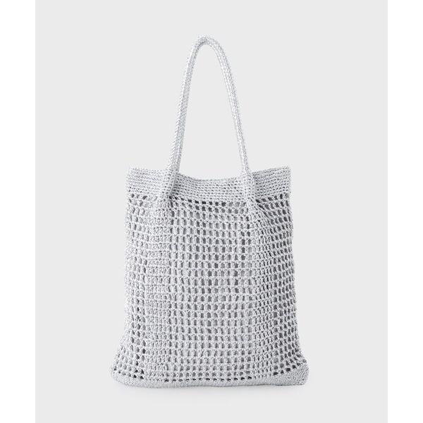 ZOZO問い合わせ番号:106369735ショップ:UNTITLED，アンタイトルブランド:UNTITLED，アンタイトル商品名:メタリックメッシュフラットトートカテゴリ:バッグ>トートバッグブランド品番:153-05061-2026...