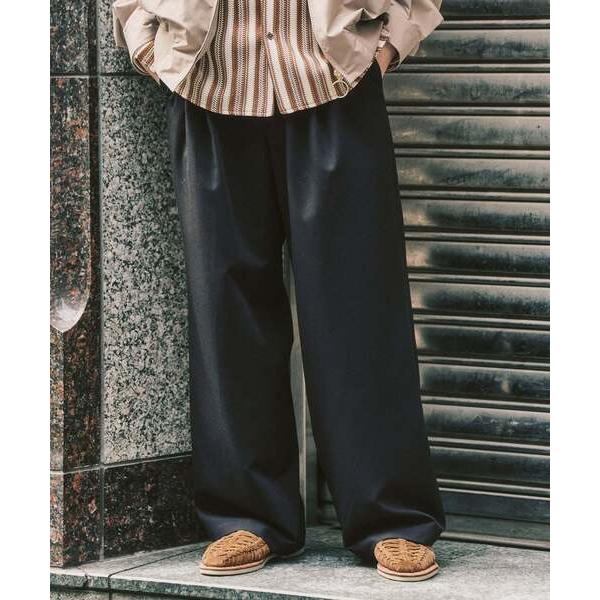 ZOZO問い合わせ番号:106369842ショップ:EDIFICE，エディフィスブランド:417 EDIFICE，フォーワンセブンエディフィス商品名:〈追加〉TR ワイドイージーパンツカテゴリ:パンツ>スラックスブランド品番:2603...