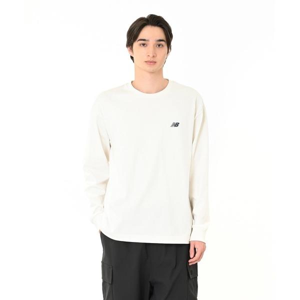 ZOZO問い合わせ番号:106370018ショップ:New Balance，ニューバランスブランド:New Balance，ニューバランス商品名:エンブロイダリードNBロングスリーブTシャツカテゴリ:トップス>Tシャツ/カットソーブラ...