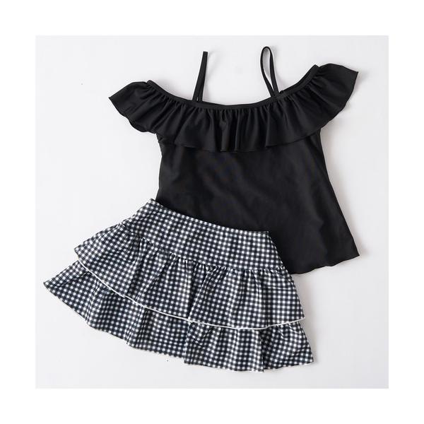 ※このアイテムは返品・交換対象外商品です。ZOZO問い合わせ番号:106371342ショップ:Karlas，カルラスブランド:Karlas，カルラス商品名:Reyes Reyes レイズレイズ セパレート水着 オフショルダーフリル ギンガム...