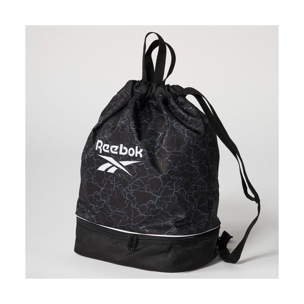 ZOZO問い合わせ番号:106371359ショップ:Karlas，カルラスブランド:Reebok，リーボック，Karlas，カルラス商品名:Reebok リーボック ボンサック ナップサック 二重底 ロゴカテゴリ:バッグ>バックパック...