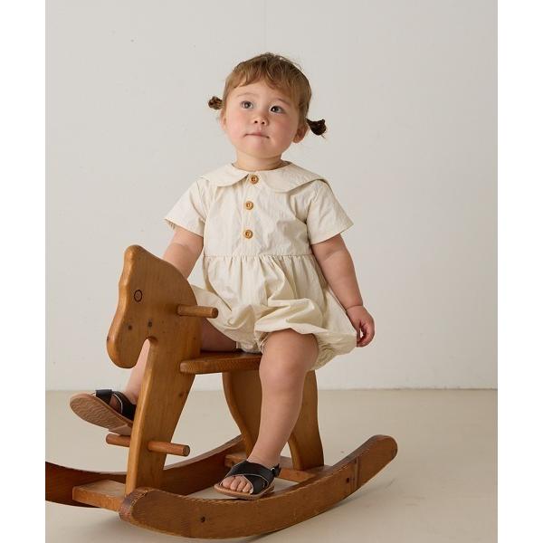 ※このアイテムは返品・交換対象外商品です。ZOZO問い合わせ番号:106371431ショップ:riziere，リジェールブランド:riziere，リジェール商品名:水陸両用セーラーカラーロンパースカテゴリ:ママ＆ベビー>ロンパースブラ...