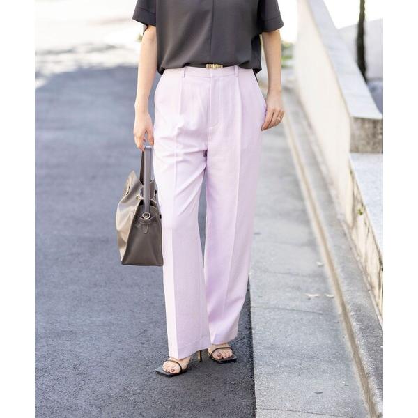 ZOZO問い合わせ番号:106371576ショップ:NOLLEY'S，ノーリーズブランド:NOLLEY'S，ノーリーズ商品名:《セットアップ対応》ウォッシャブルストレッチツイル愛されセミワイドパンツカテゴリ:パンツ>その他パンツブラン...